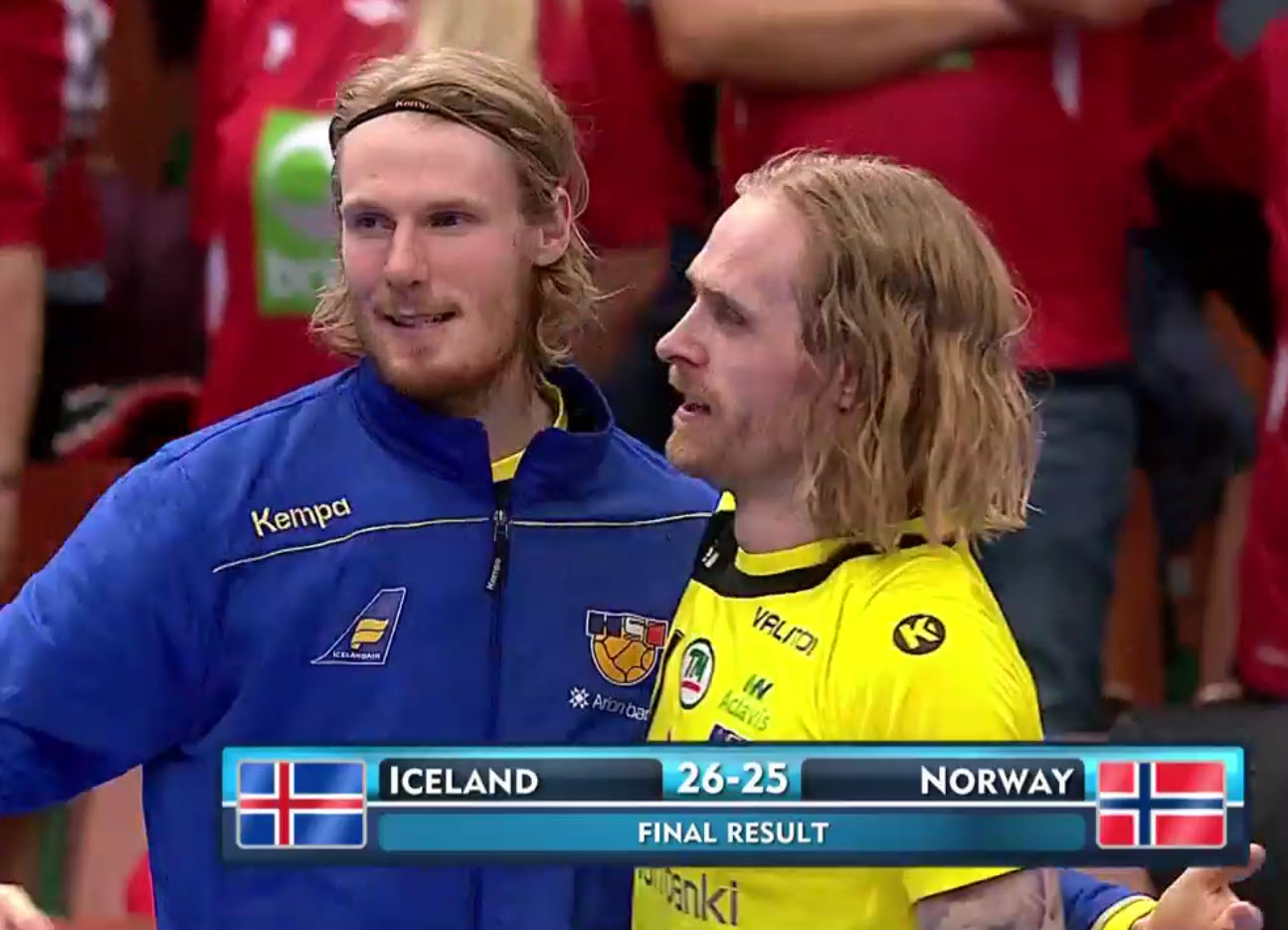 Euro 2016 - Iceland - Norway 26:25 Handball | IceNews - Daily News