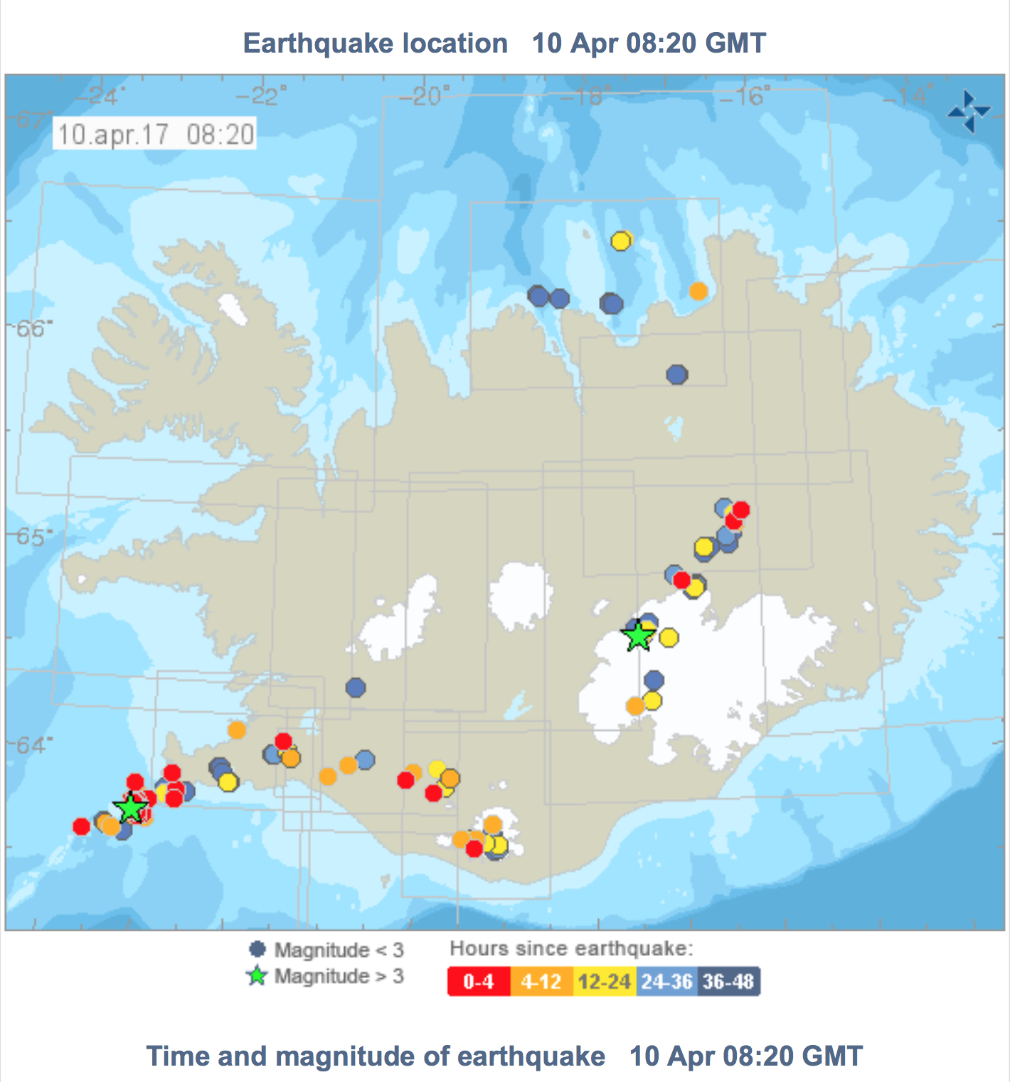 Magnitude 4.5 earthquake west of Reykjanes peninsula | IceNews - Daily News